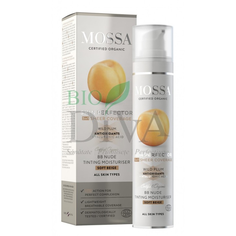 BB Cream hidratant Skin Perfector Soft Beige natural Mossa